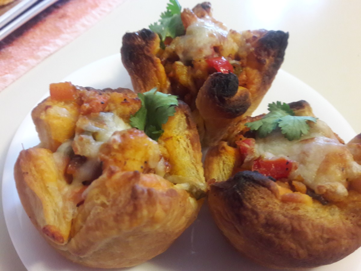 Veg Flower Pots – Easy Vegetarian Recipes