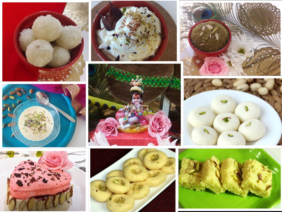 Janmashtami Special Recipes – Easy Vegetarian Recipes