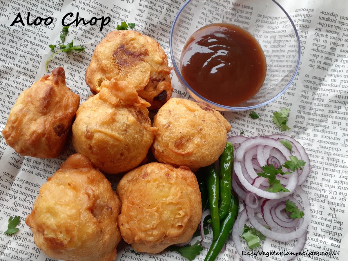 Aloo Chop (Potato Croquette) – Easy Vegetarian Recipes